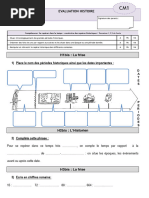 Évaluation Géographie CM1 : Communes et Départements | PDF | Montagnes ...