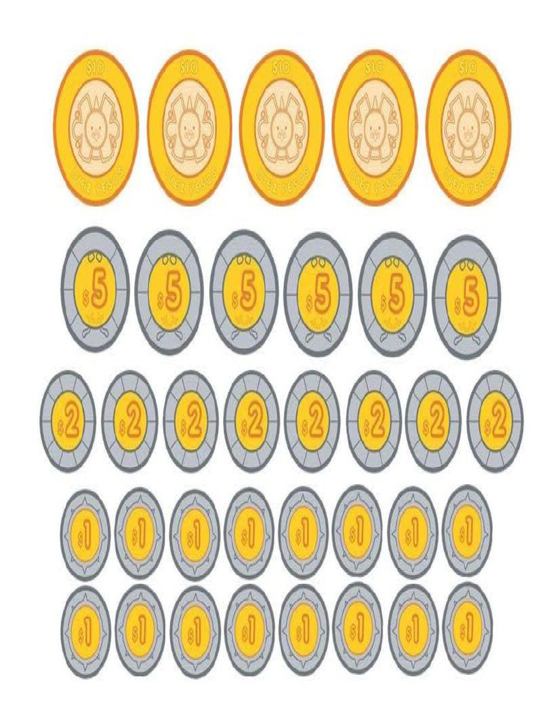 Monedas para Imprimir | PDF Monedas para Imprimir | PDF