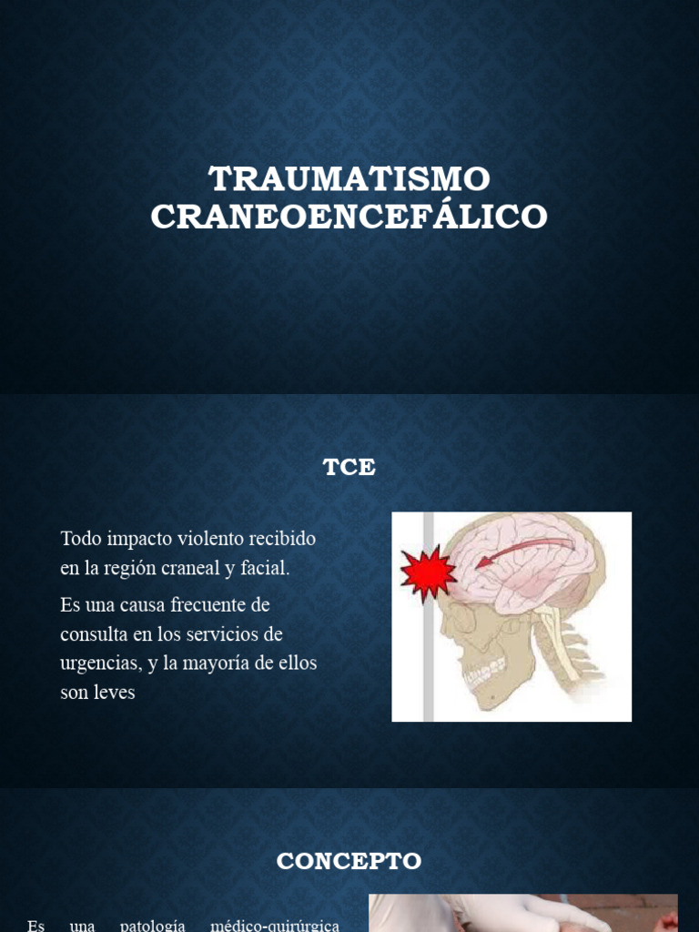 Manejo del Traumatismo Craneal Grave | PDF | Lesión | Lesión cerebral ...