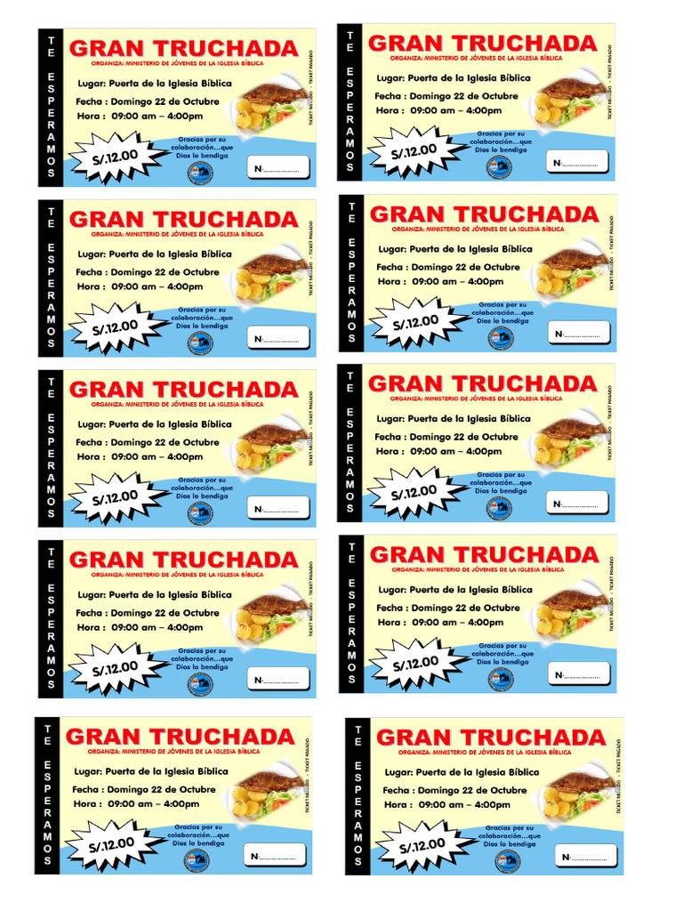 Tarjeta Imprimimir Truchada | PDF