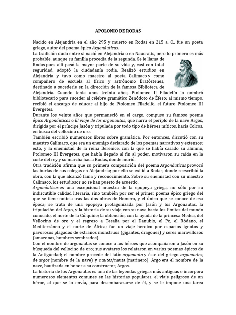CLASIC4 | PDF | Argonautas | Mitología griega
