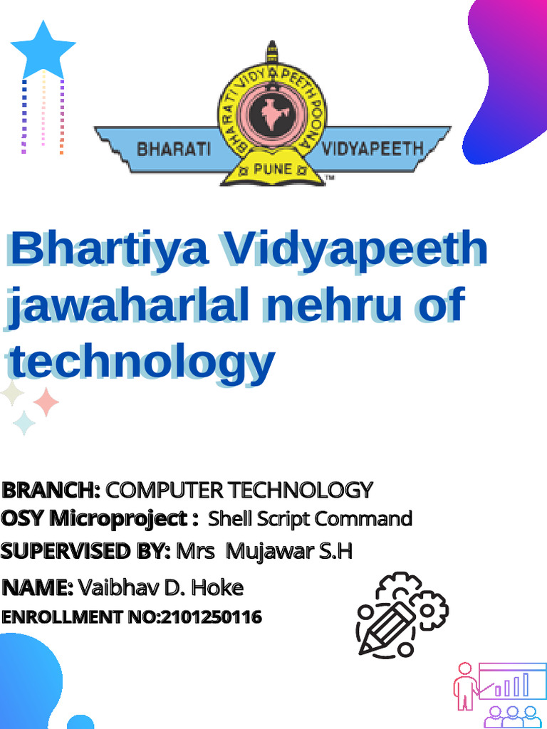 OSY Microproject | PDF | Shell (Computing) | Control Flow