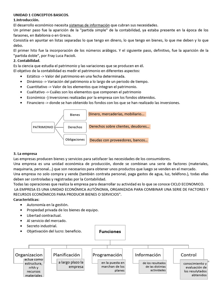 Unidad 1 Conceptos Basicos | PDF | Contabilidad | Business Unidad 1 Conceptos Basicos | PDF | Contabilidad | Business