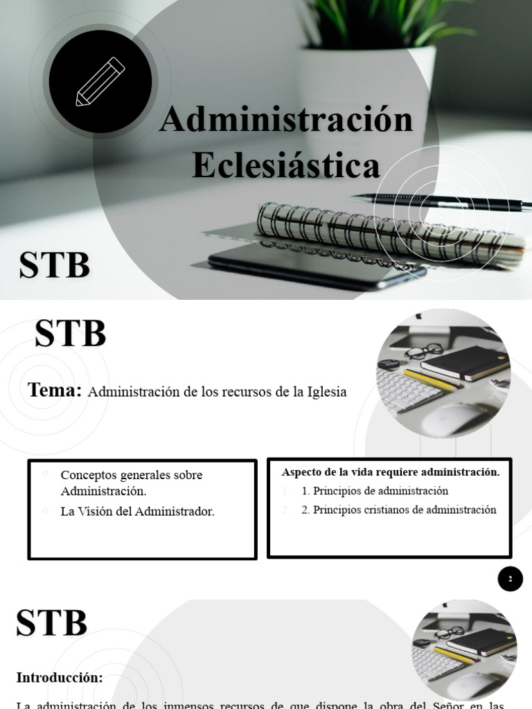 Adminisrtración Escl. Eposición 2 | PDF