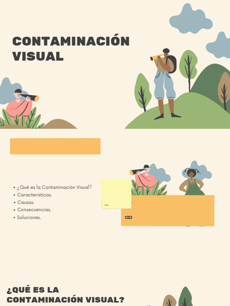 Causas y Consecuencias de la Contaminación Visual | PDF