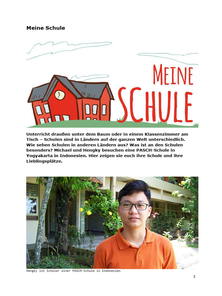Meine Schule | PDF