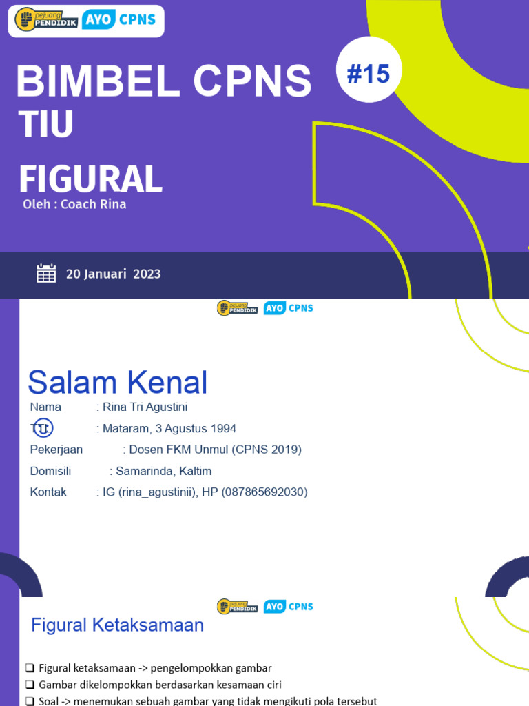 Tiu Figural | PDF | Metode & Bahan Ajar