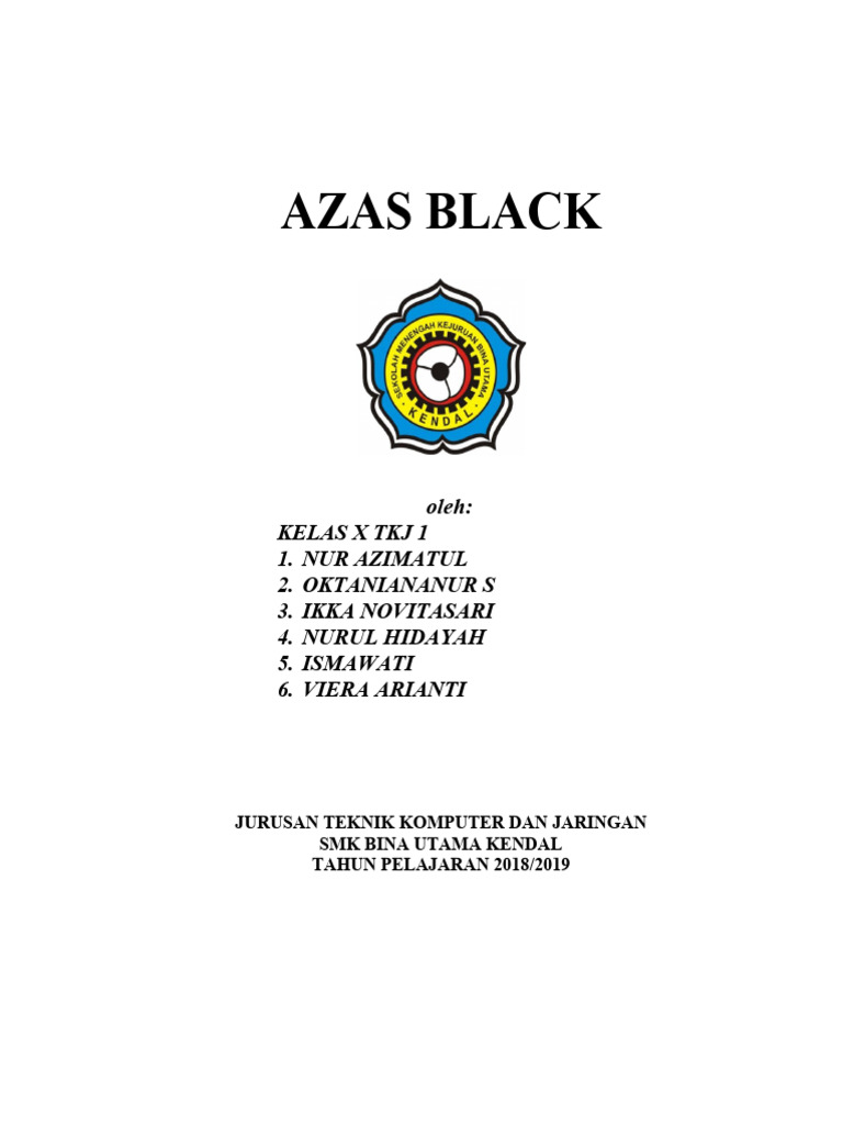 Laporan Azasblack | PDF | Sains & Matematika