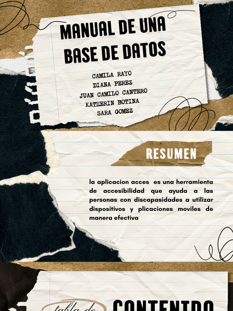 Manual de Una Base de Datos | Descargar gratis PDF | Bases de datos | Ciencias de la Información