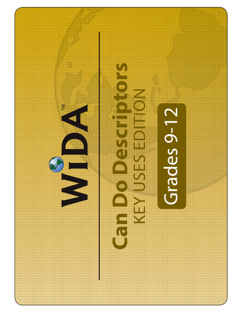WIDA Key Do Descriptors | PDF