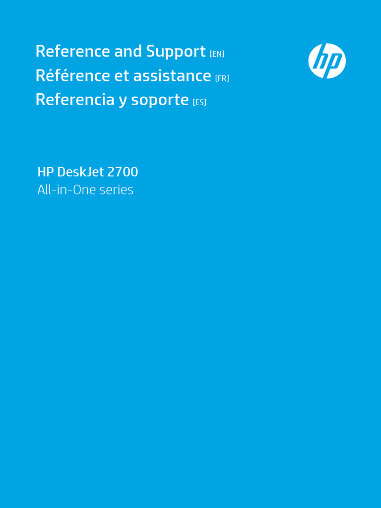Reference and Support HP 2700 | PDF | Printer (Computing) | Computer Network