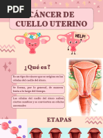 Triptico CA de Utero | PDF | Cáncer de cuello uterino | Cáncer