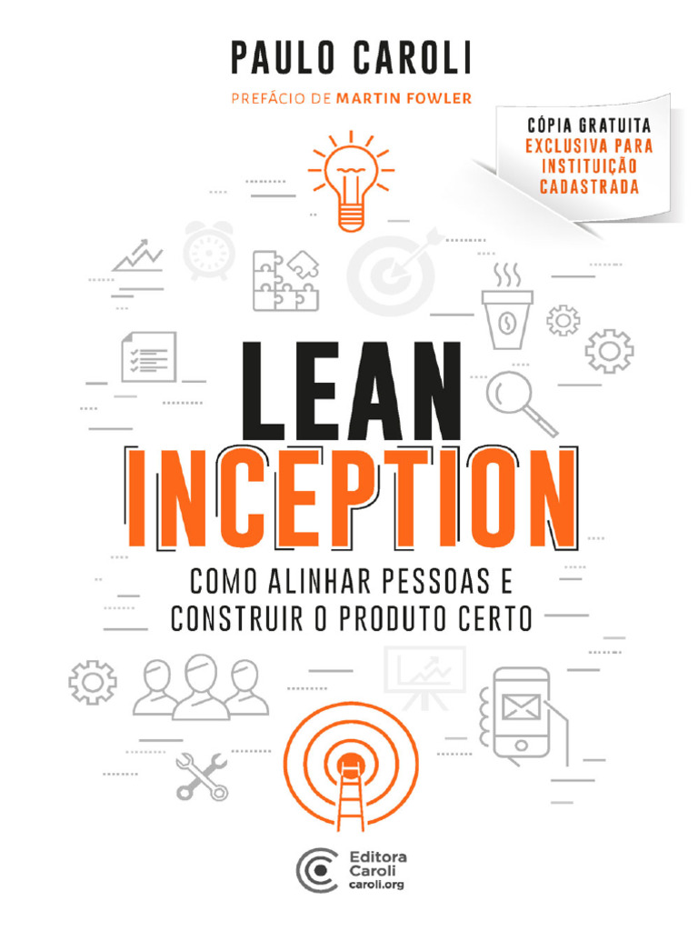 Lean Inception | PDF | Lean Startup (conceito) | Empresa Startup