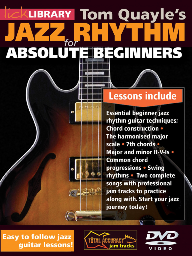 Jazz Rhythm Guitar For Absolute Beginners TAB Booklet | PDF | Elements ...