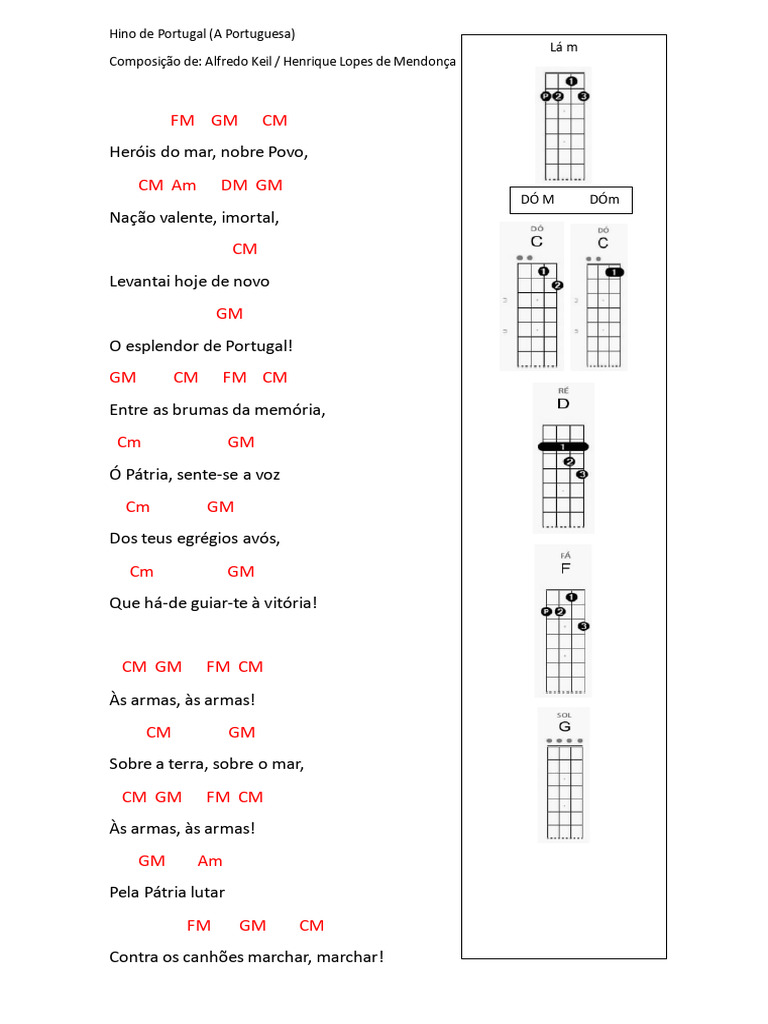 Hino de Portugal | PDF