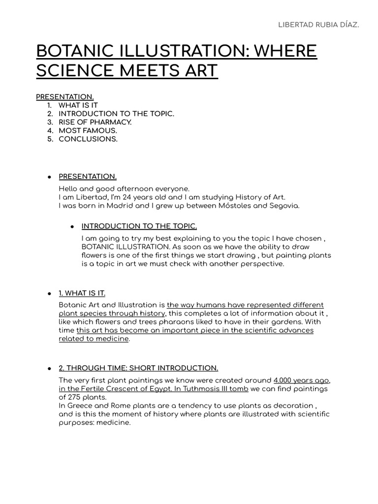 Botanic Art Text | PDF | Botany