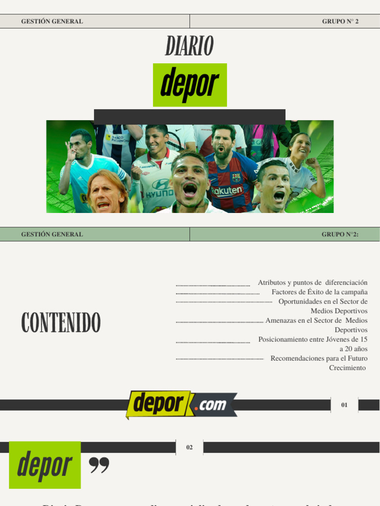 Caso Depor | PDF | Internet | Red mundial