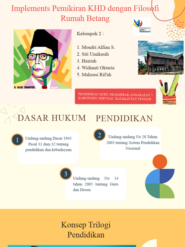 Implementasi Pemikiran KHD Dengan Filosofi Rumah Betang | PDF