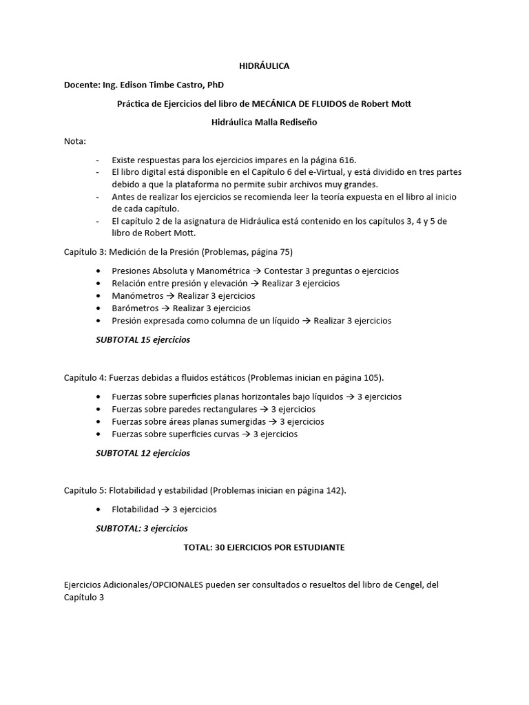 Tarea de Ejercicios Del Capítulo 2 | PDF