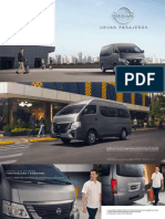 Nissan 2025 Urvan Panel Catalogo | PDF | Sistema de freno antibloqueo | Airbag