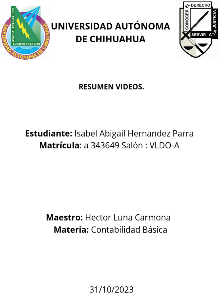 Resumen Videos. | PDF
