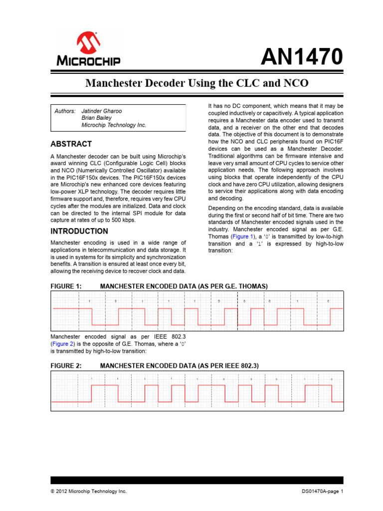 Decode Manchester | PDF | Logic Gate | Manufactured Goods