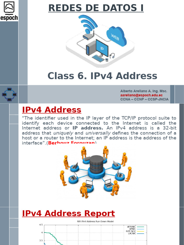 Clase 6. Direccionamiento IPv4 | PDF