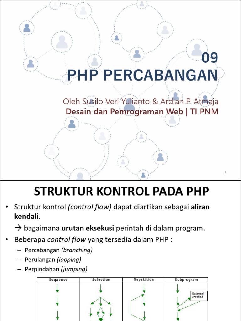 Minggu 7 - PHP Percabangan | PDF
