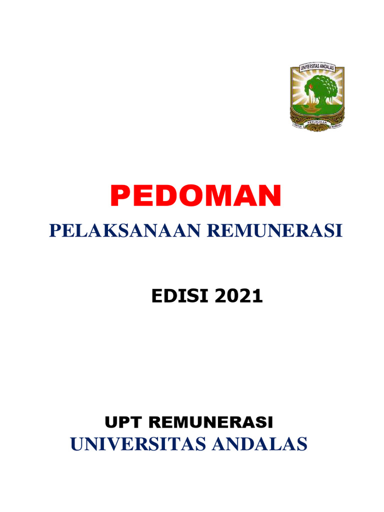 Buku Pedoman Remun 2021 | PDF