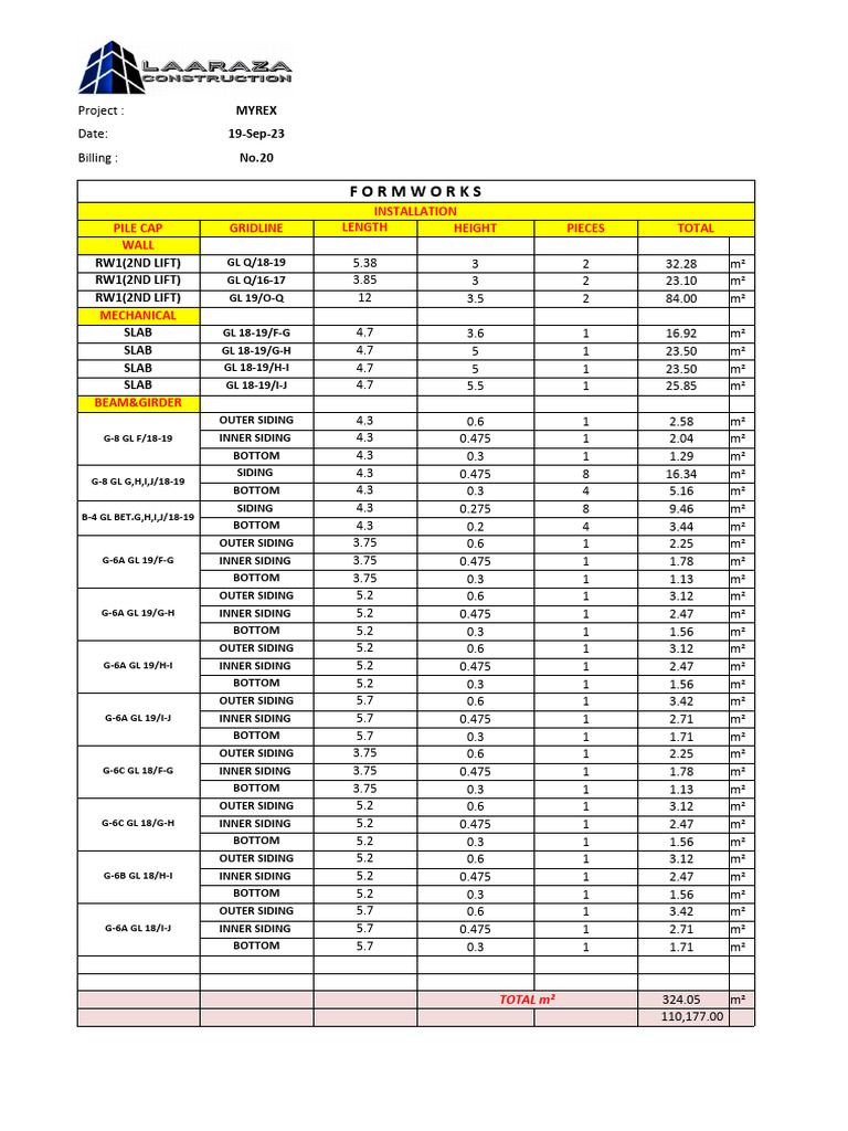Formworks #20 | PDF | Structural Engineering | Civil Engineering