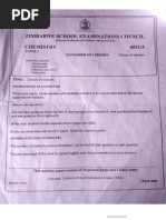 Chemistry Notes A-Level Zimsec-1 | PDF