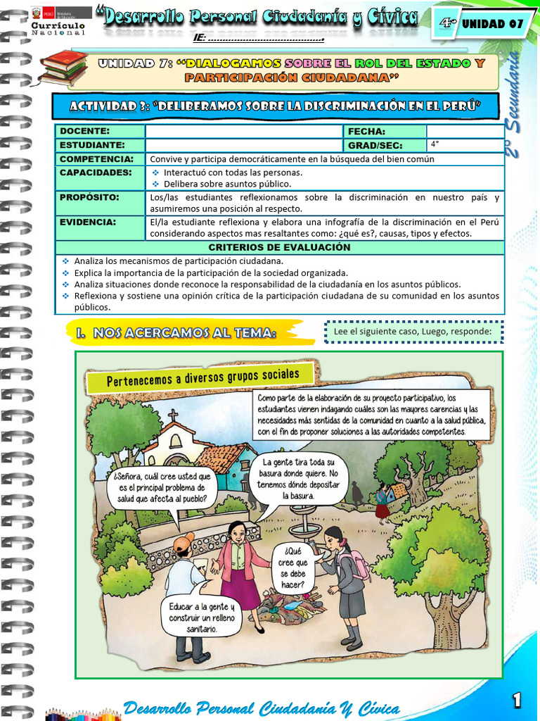4° DPCC -ACTV.03-UNID.7 2023 (1) | PDF | Responsabilidad | Gobierno