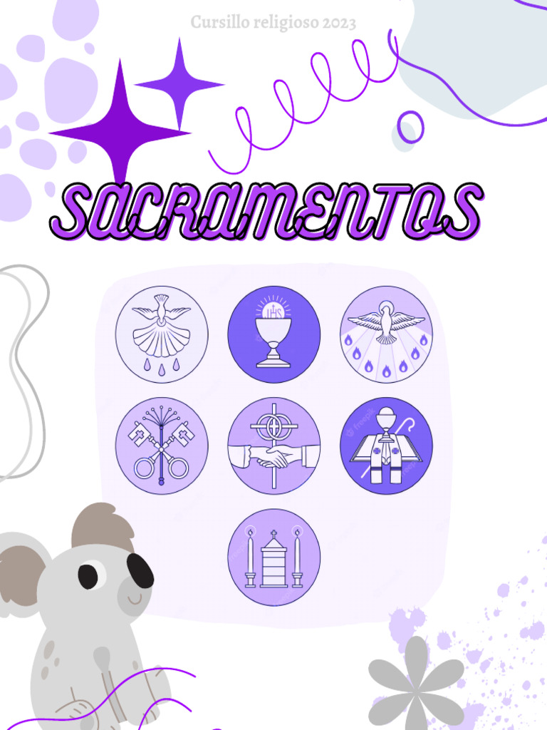 Curso Sacramentos: Guía Cristiana | PDF | Sacramentos | eucaristía