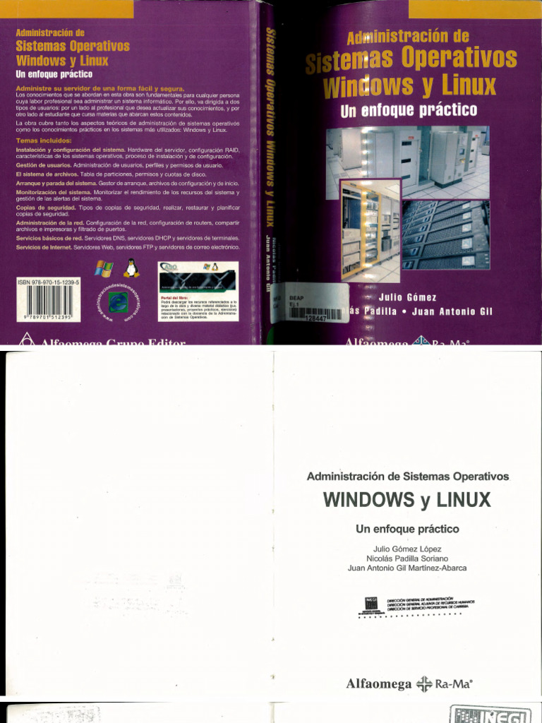 Administración de Sistemas Operativos Windows y Linux (Cap. 1-6) | PDF