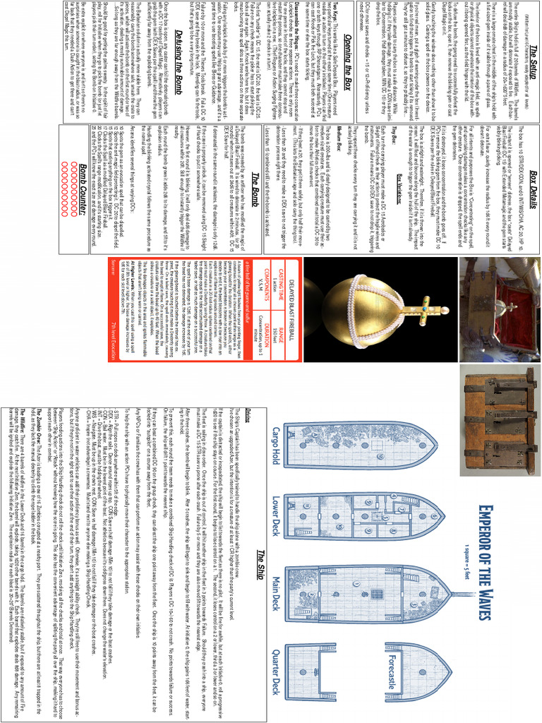 Boomboat DM Sheet | PDF | Bomb