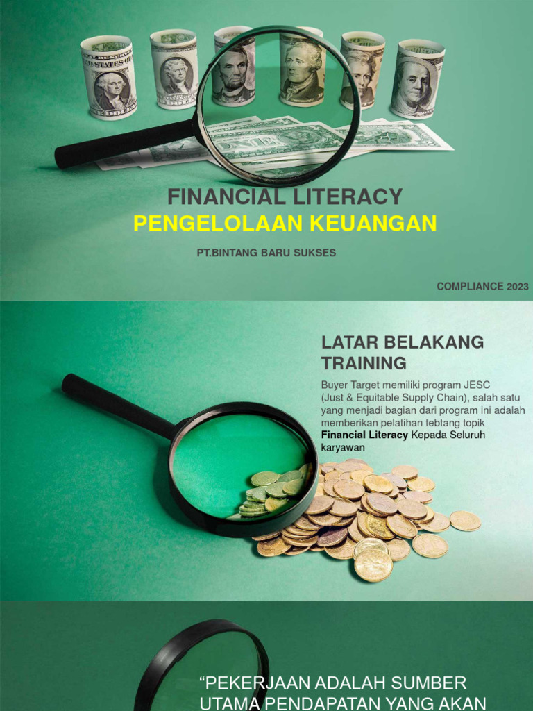 Materi Financial Literacy | PDF