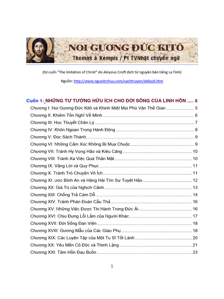 Noi Gương Đ C Kito | PDF