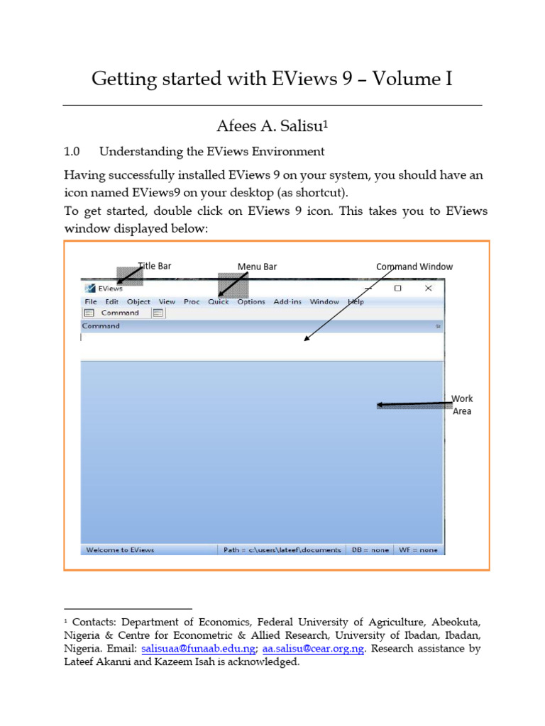 03 Statistik Deskriptif - EViews | PDF | Microsoft Excel | Descriptive Statistics