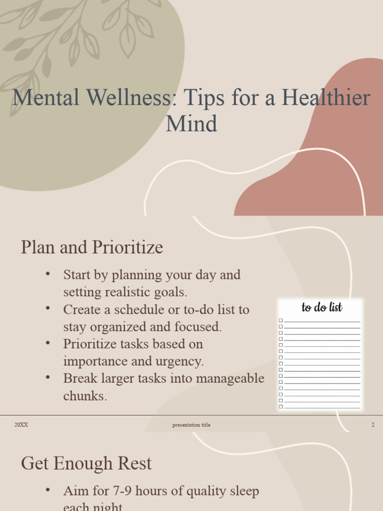 Mental Wellness | PDF