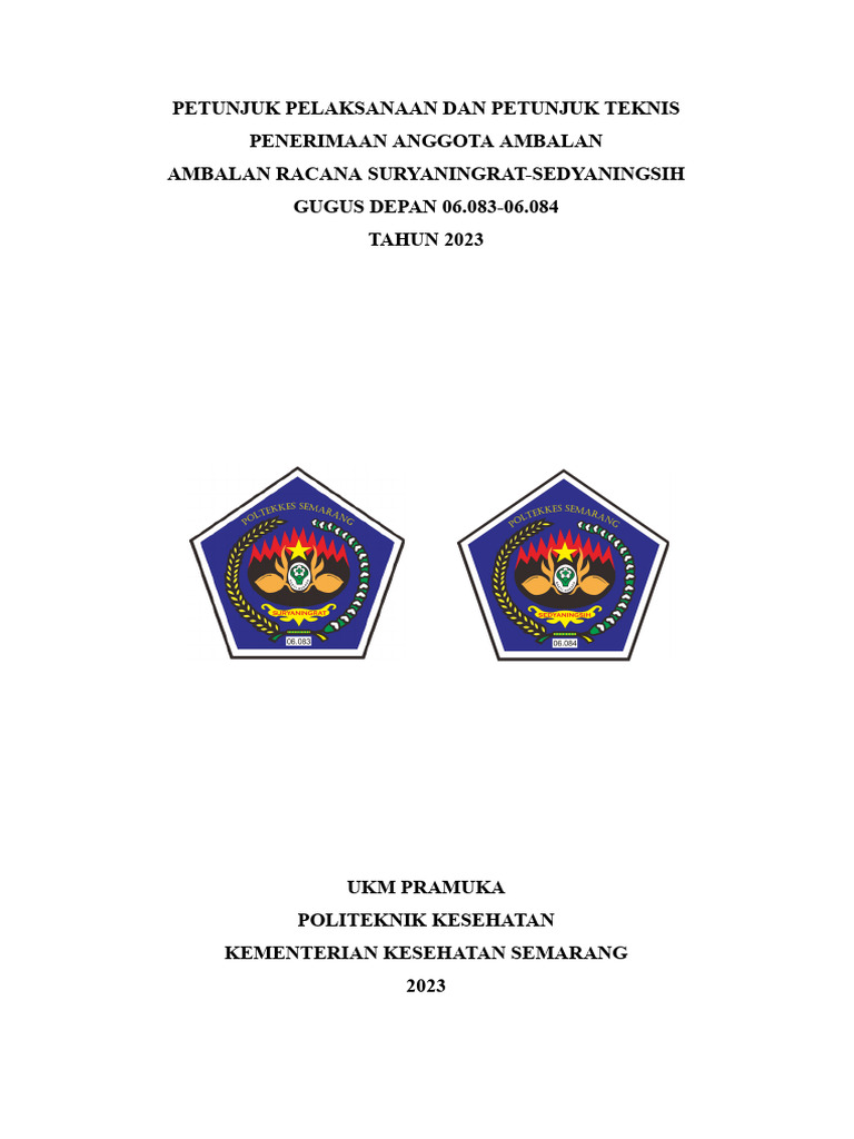 Juklak Juknis Paa 2023 | PDF | Karier & Perkembangan | Sains & Matematika