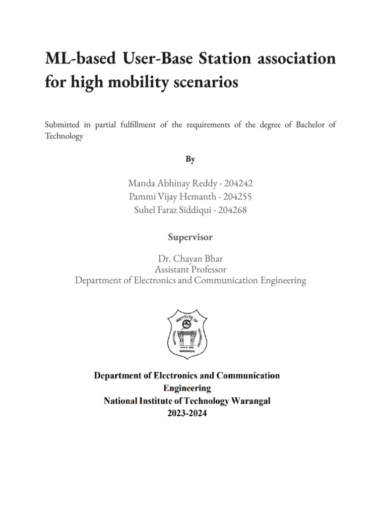B11 - Mid Report | PDF | Machine Learning | Telecommunications