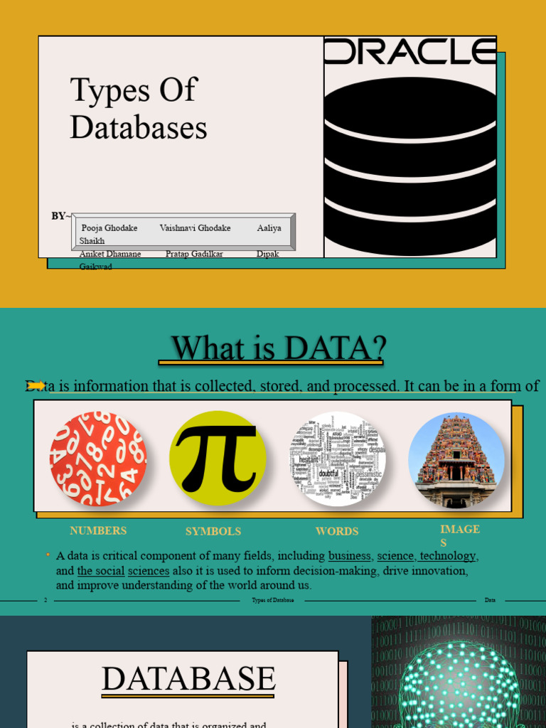 Types of Databases | PDF | Databases | Relational Model