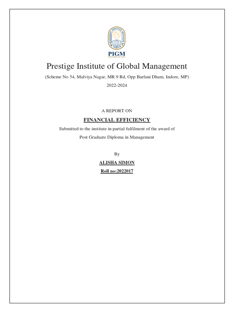 SIP'23 Project Report Format | PDF | Startup Company | Small Business ...