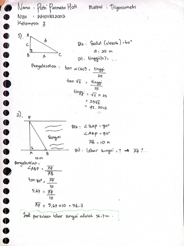 Tugas - Trigon K.3 | PDF