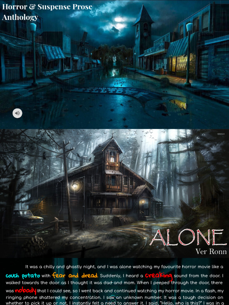 Horror and Suspense Anthology Stories | PDF