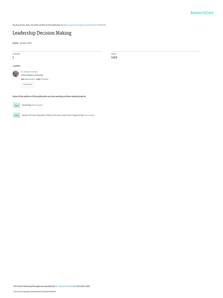 Overcoming Serious Indecisiveness | PDF | Decision Making | Rationality
