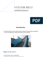Conveyor Belt Inspection Checklist | PDF | Belt (Mechanical) | Elevator