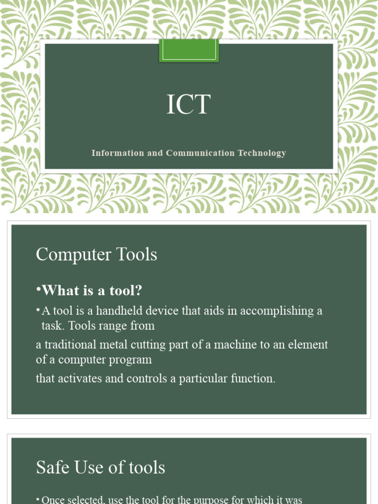 Grade 7ste Ict | Download Free PDF | Electrostatic Discharge | Computer Hardware