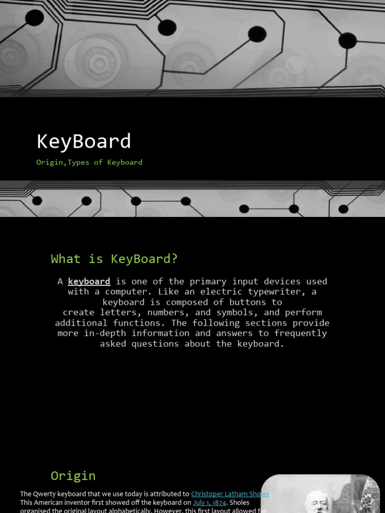 Keyboard Pdf Computer Keyboard Computing
