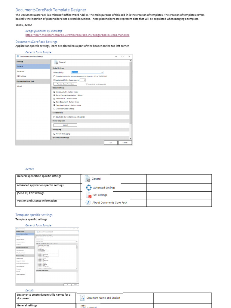 DocumentsCorePack Template Designer - IconList 1 | PDF | Microsoft Word | Computer Science